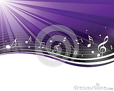 Retro Music Notes Royalty Free Stock Photography - Image: 21406137