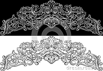 Retro Scrollwork Stock Images - Image: 9321524