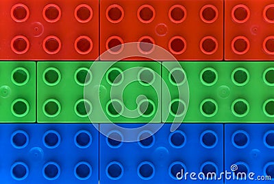 Rgb Colors - Lego Stock Photos - Image: 7072613