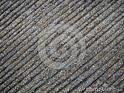 Ribbed Concrete Road Texture Stock Photo - Image: 16932590