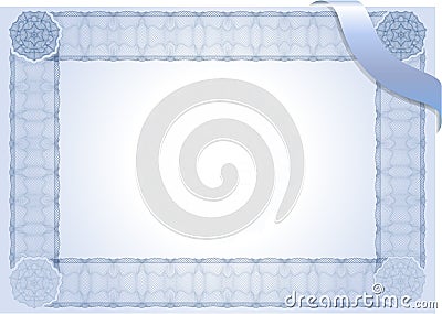 Ribbon Certificate Stock Images - Image: 11659534