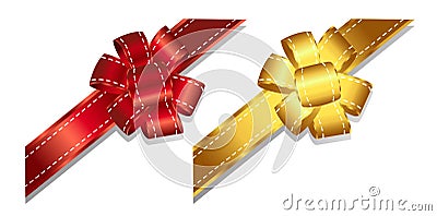 Ribbons And Bows 2-4 Royalty Free Stock Photo - Image: 22785935