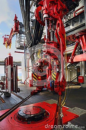 Rig Floor Stock Photo - Image: 21396490