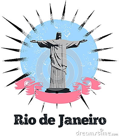 Rio De Janeiro Logo Banner Vector Illustration | CartoonDealer.com ...
