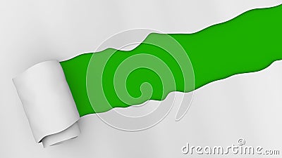 Ripping white paper stock footage. Video of copy, copyspace - 51773134