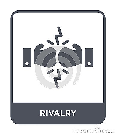 Rivalry Icon In Trendy Design Style. Rivalry Icon Isolated On White ...