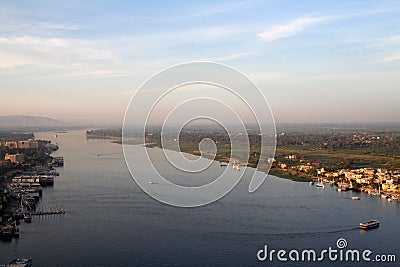 The River Nile - Aerial / Elevated View Royalty Free Stock Images ...