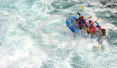 Extreme Whitewater Rafting editorial photography. Image of zealand ...