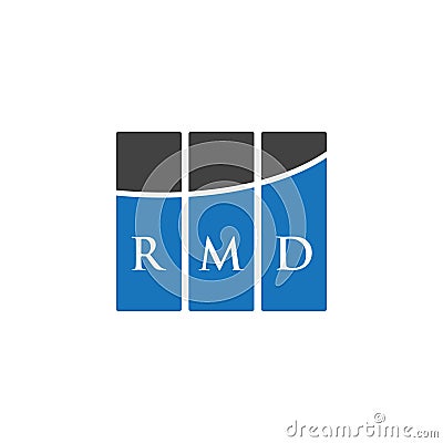 RMD Letter Logo Design On WHITE Background. RMD Creative Initials ...