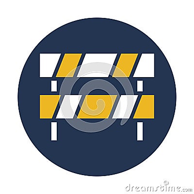 Road Obstruction, Road, Sign, Traffic Fully Editable Vector Icon ...
