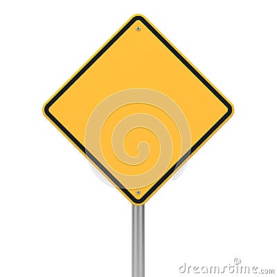 Road Sign In Diamond Shape. Royalty Free Stock Photography - Image ...
