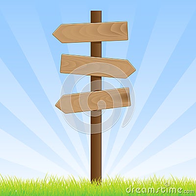 Road Sign Post Stock Photography - Image: 19382522