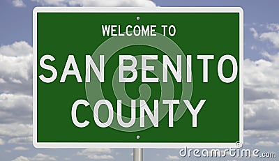 Road Sign For San Benito County Royalty-Free Stock Image ...