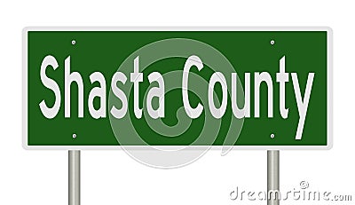 Road Sign For Shasta County Stock Photo | CartoonDealer.com #168422088