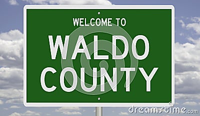 Road Sign For Waldo County Stock Image | CartoonDealer.com #168813823