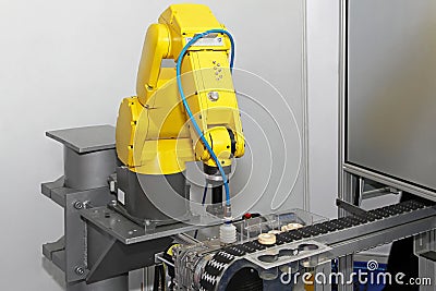 Robot In Line Stock Photography - Image: 21267942