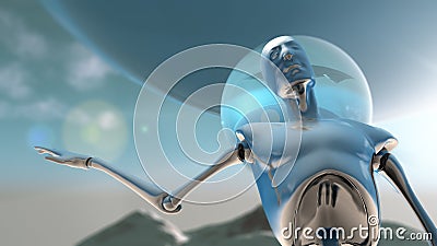 Robot With Questions Stock Illustration - Image: 83132768