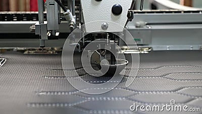 Robot Sewing Machine. Automatic Sewing Machine. Robotics Works in the ...