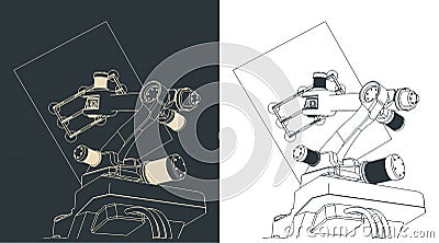 Robotic Arm With Vacuum Gripper Cartoon Vector | CartoonDealer.com ...