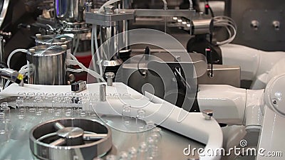 Robotic Asepting Compounding System Stock Video - Video of chamber ...