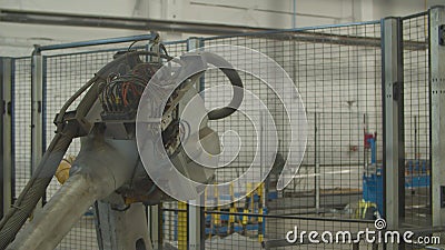 Robotic Sorting System. Robotic Arm Robot is Sorting Details in Smart ...