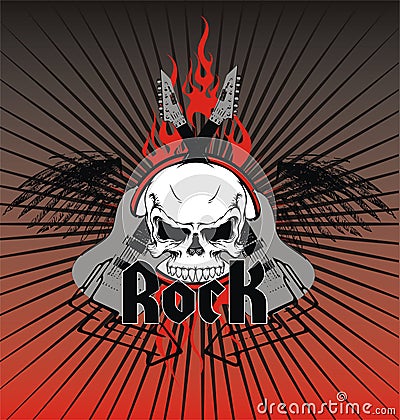 Rock Emblem Royalty Free Stock Images - Image: 6076659