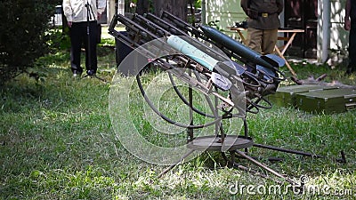 Rocket Launchers of the Second World War Stock Video - Video of rocket ...