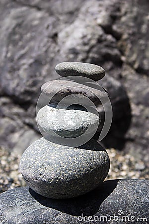Rocks Stacked On Top Of Each Other: Balance Stock Photo - Image: 193920