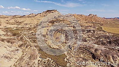 Rocky Desert Landscape Aerial. Video of Rocky Desert Landscape Aerial ...