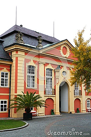 Rococo chateau stock image. Image of architecture, manor - 9558949