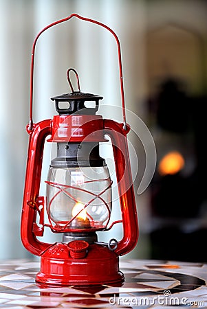 Rode Lantaarn Stock Foto - Afbeelding: 20491150