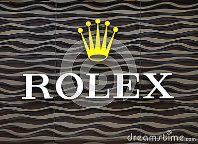 Rolex Logo Editorial Photography - Image: 21474492