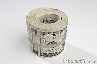 Rolled Up Money Royalty Free Stock Images - Image: 29663739