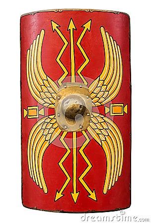 Roman Shield Stock Illustration - Image: 48455255