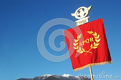 Roman Standard Stock Photography - Image: 12144502