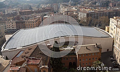 Roof Of The Audience Hall In Vatican City Stock Photography - Image ...