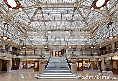 The Rookery Building Chicago Editorial Image - Image: 20681805