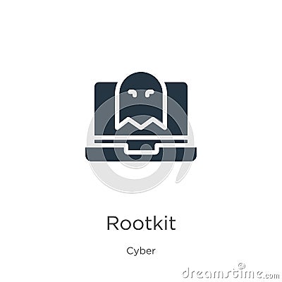 Rootkit Icon Vector. Trendy Flat Rootkit Icon From Cyber Collection ...