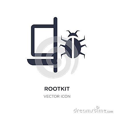 Rootkit Icon On White Background. Simple Element Illustration From ...
