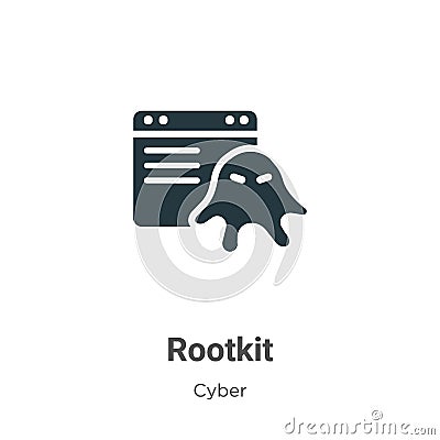 Rootkit Vector Icon On White Background. Flat Vector Rootkit Icon ...