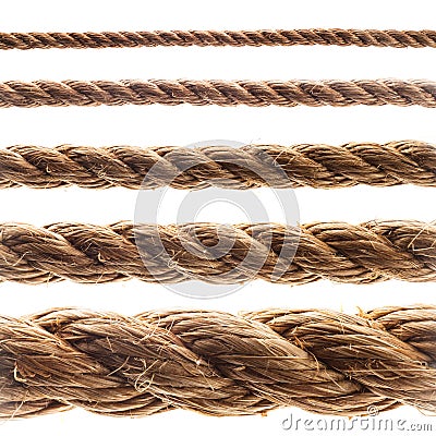 Isolated coiled rope stock image. Image of strand, coiled - 3083395