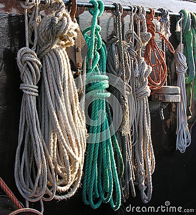 Ropes Royalty Free Stock Image - Image: 70206