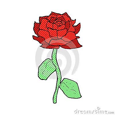 Rose Comic Cartoon Stock Photo | CartoonDealer.com #52935660