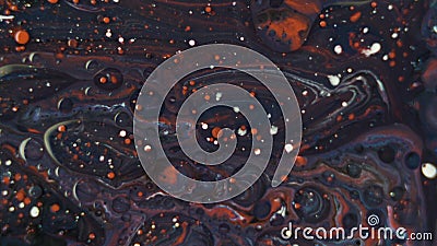 Rotating Dark Multy Colored Ink Floating Background Texture Science ...