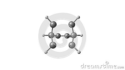 Rotating Isolated Barrelene Molecule Video Stock Footage - Video of ...