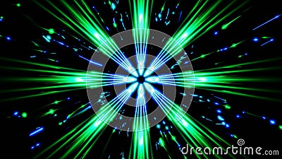Rotating Laser Streaks in Outer Space Vj Loop Background Stock Footage ...