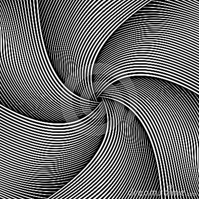 Rotation Swirl Movement. Lines Texture Cartoon Vector | CartoonDealer ...