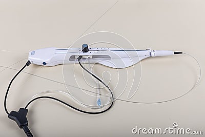 Rotational Atherectomy System Console, Coronary Atherectomy. The ...