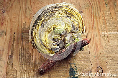 Rotten Cabbage And Carrot Royalty-Free Stock Photography ...