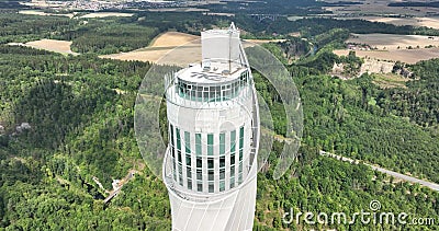 Rottweil, 15th of August 2022, Germany. the TK Elevator Test Tower is ...